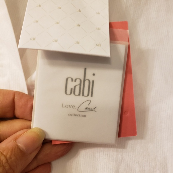 CAbi | Tops | Nwt White Cabi Long Shirt With Ruffle Back M | Poshmark